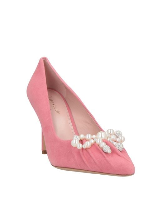 Kate Spade Pumps Leather in Pink | Lyst