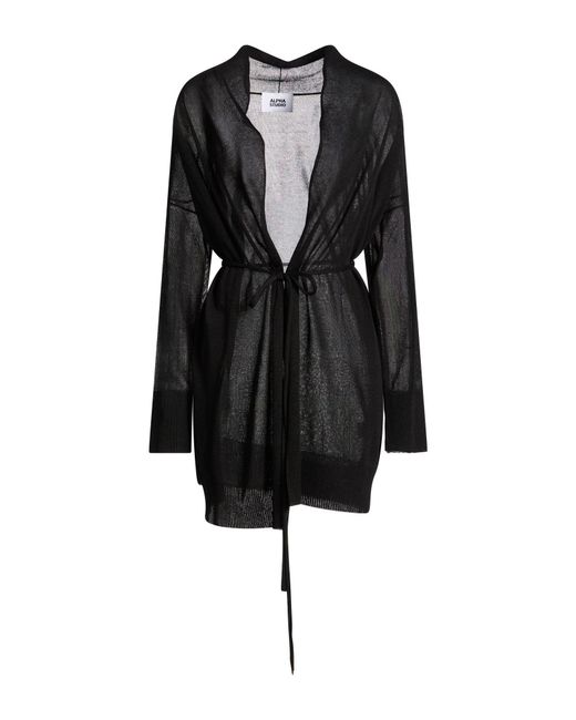 Alpha Studio Cardigans in Black | Lyst UK