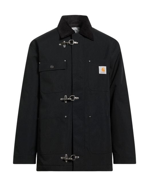Carhartt Coat Nylon in Black for Men | Lyst