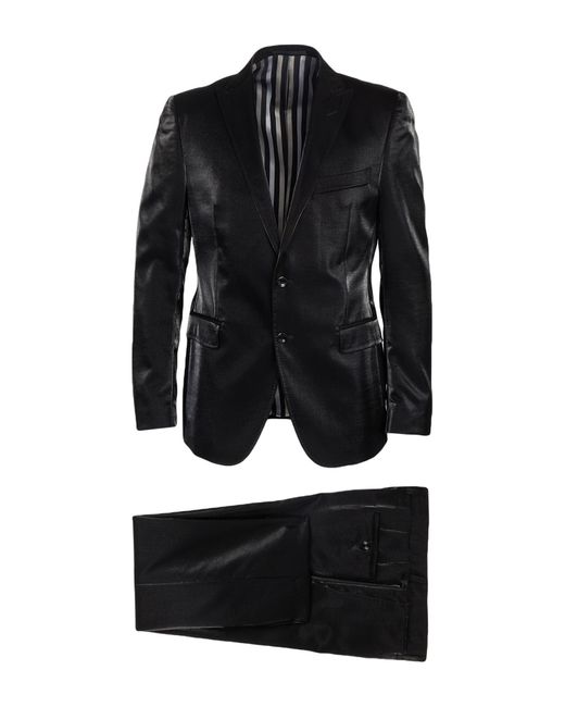 Versace Suit Wool, Nylon in Black for Men | Lyst
