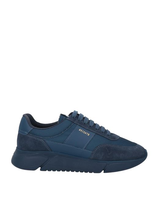 Axel Arigato Sneakers Leather, Textile Fibers in Blue for Men | Lyst