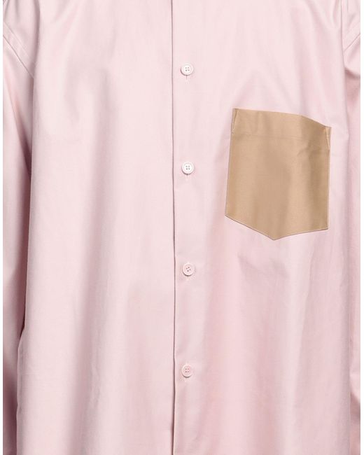JW Anderson Antique Rose Shirt Cotton in Pink for Men | Lyst