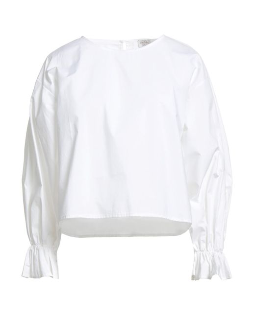 Rebel Queen Ivory Top Cotton in White | Lyst UK