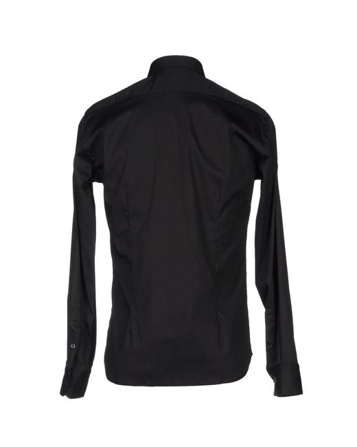 Aglini Shirt in Black for Men | Lyst