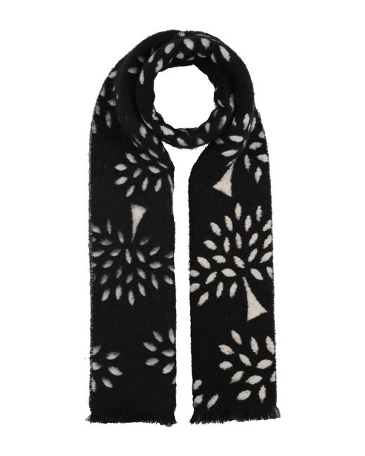Mulberry Scarf in Black | Lyst UK