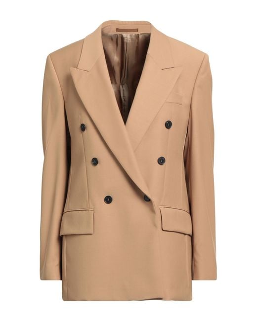 JACOB LEE Blazers in Natural | Lyst UK
