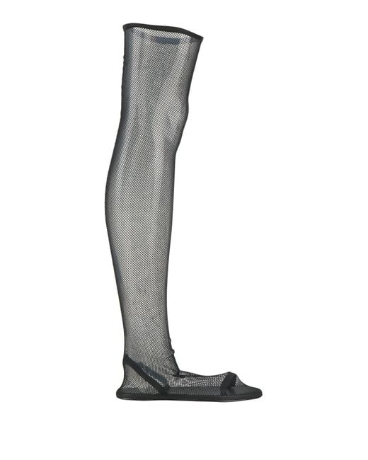 The Row Boot Textile Fibers in White | Lyst