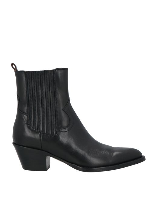 Buttero Ankle Boots Leather in Black | Lyst