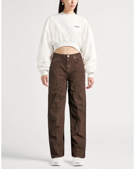 Nike Pants in Brown | Lyst UK