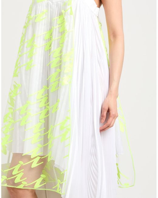 Iceberg Midi Dress in Yellow | Lyst UK