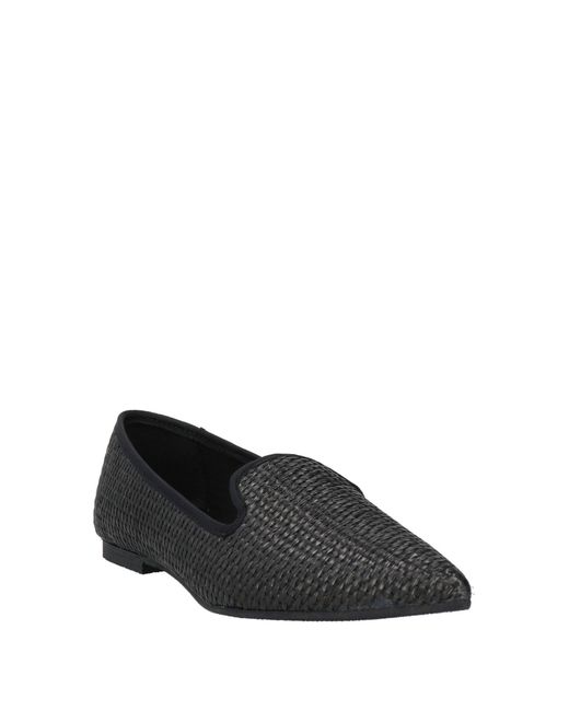 Marella Loafers Textile Fibers in Black | Lyst