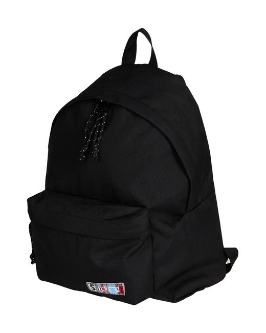 Saint Michael Backpack Textile Fibers in Black for Men | Lyst