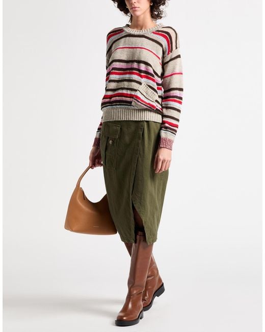 Longo Sweater Hemp, Cotton in Grey | Lyst UK