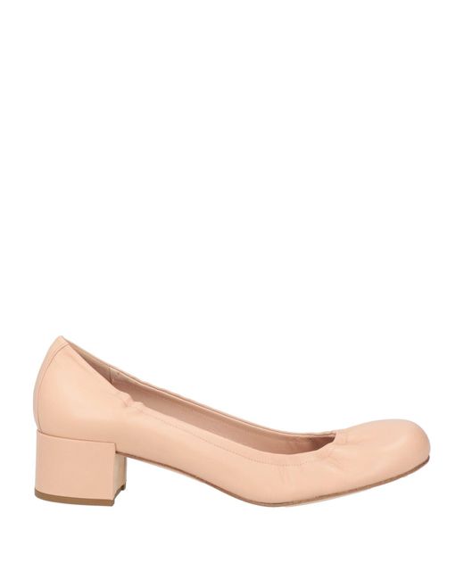 Rene Caovilla Blush Pumps Leather in Pink | Lyst