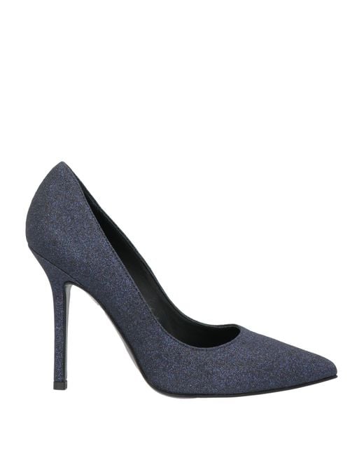 Pollini Pumps Textile Fibers in Blue | Lyst