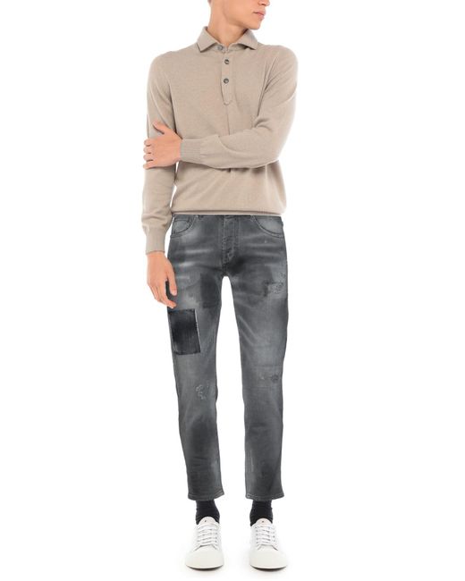DW DENIM WORLD Jeans in Gray for Men | Lyst