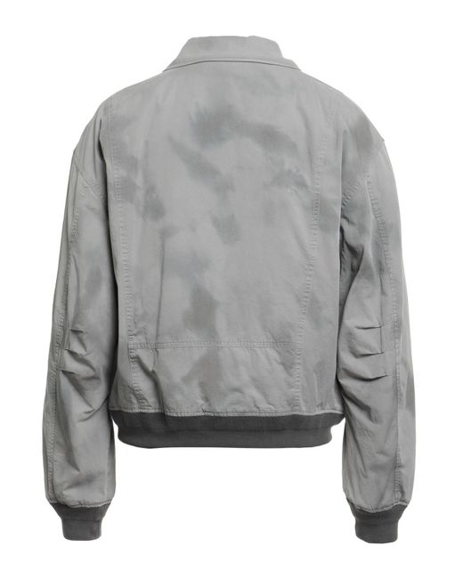 Acne Studios Jacket Cotton in Gray for Men | Lyst