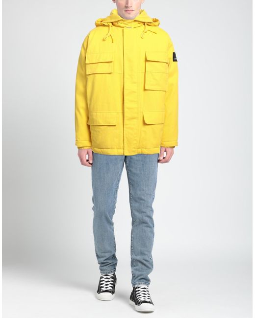 Star Point Jacket Cotton in Yellow for Men | Lyst