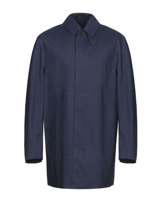Mackintosh Midnight Coat Cotton in Blue for Men | Lyst