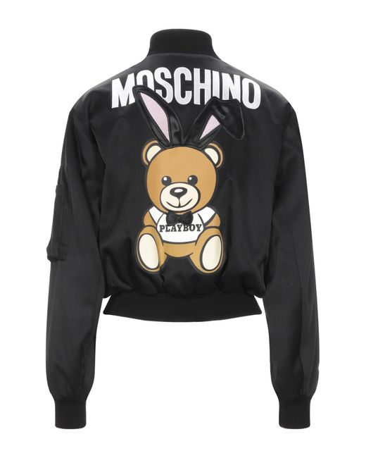 Moschino Jacket in Black - Lyst