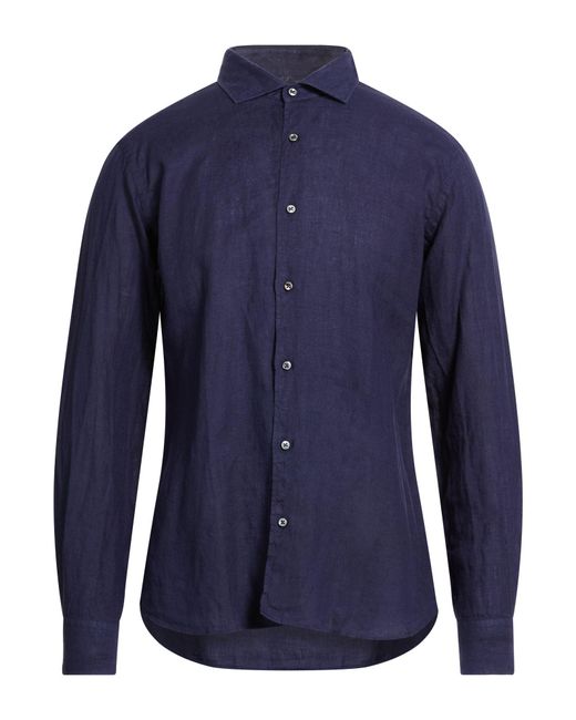 Fedeli Shirts in Blue for Men | Lyst UK