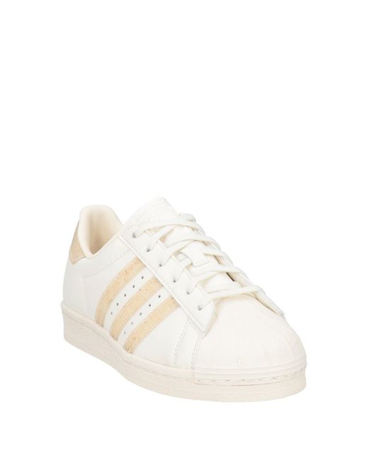 adidas Originals Cream Sneakers Textile Fibers in Natural for Men | Lyst