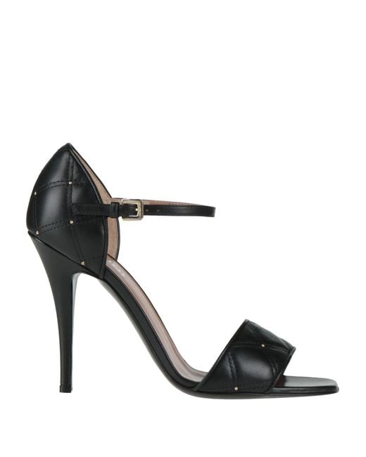 Pollini Sandals in Black | Lyst UK