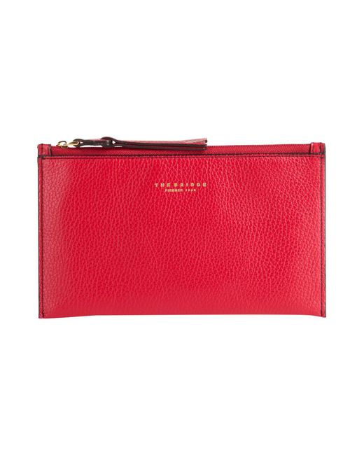 The Bridge Pouch Leather in Red | Lyst