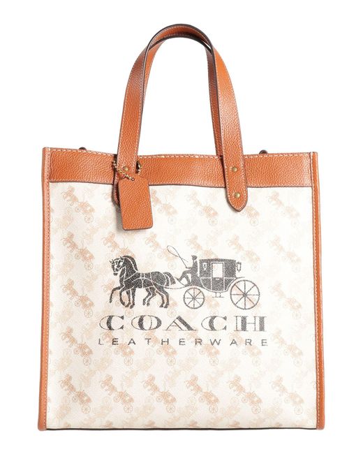 COACH Handbag in Brown | Lyst