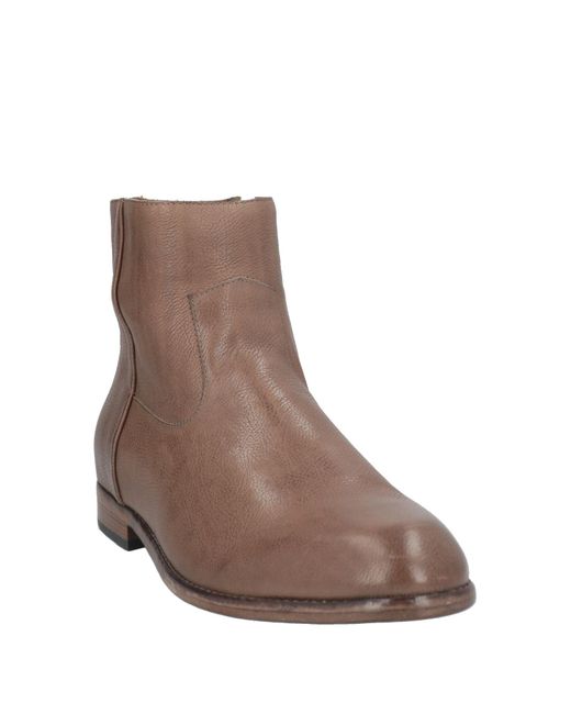Buttero Ankle Boots Leather in Brown for Men | Lyst