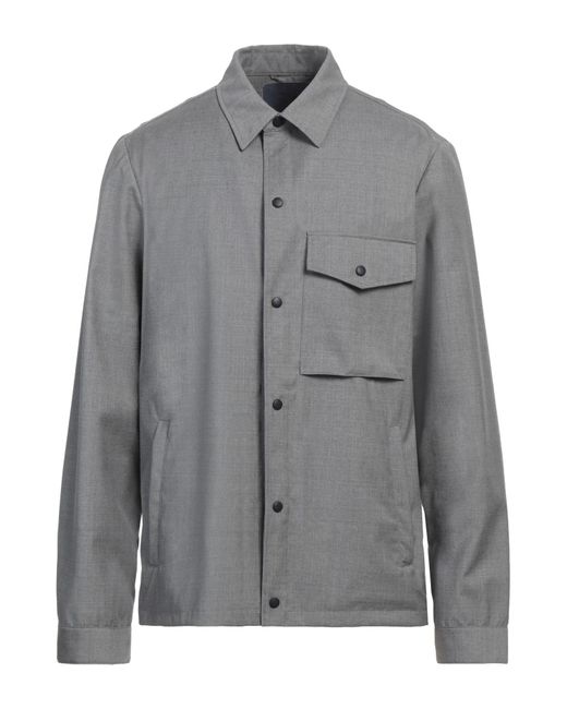 Manto Overcoat & Trench Coat Virgin Wool in Gray for Men | Lyst