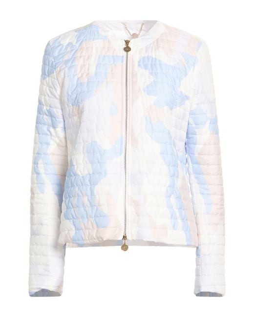 LUCKYLU Milano Light Puffer Polyester in Blue | Lyst UK