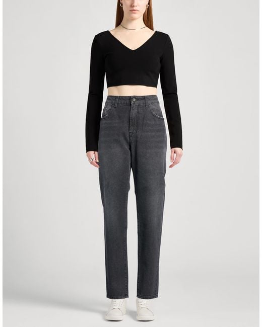 Manila Grace Jeans in Grey | Lyst UK