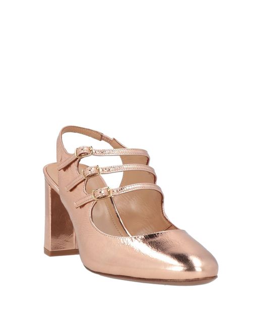 LAC Milano Rose Pumps Leather in Pink | Lyst