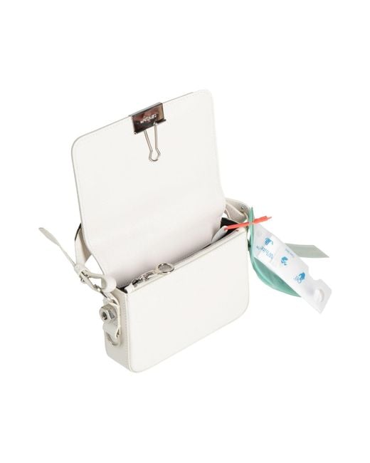 Off-White c/o Virgil Abloh Cross-Body Bags in White | Lyst UK