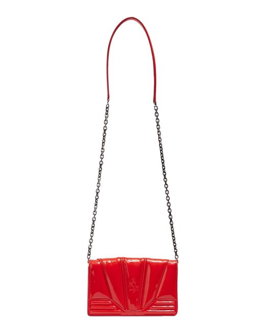 Ferrari Cross-Body Bag Calfskin in Red | Lyst