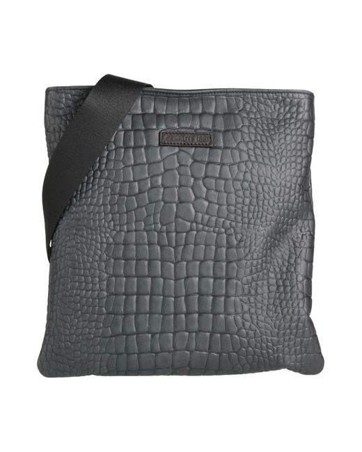 Cerruti 1881 Cross-Body Bag Cow Leather in Gray for Men | Lyst