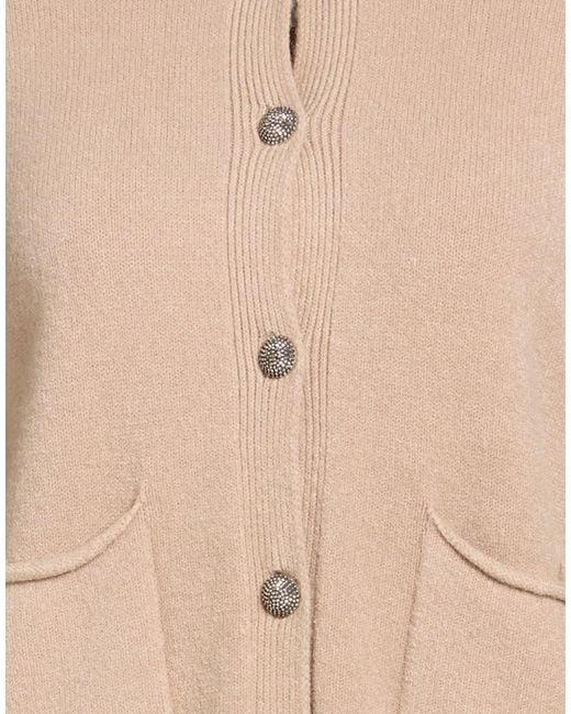 Angela Davis Cardigans in Natural | Lyst