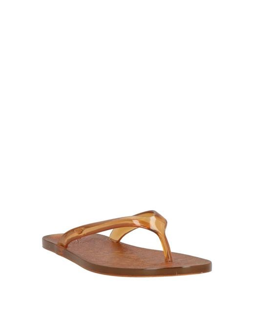 Ancient Greek Sandals Camel Thong Sandal Synthetic Material in Brown ...