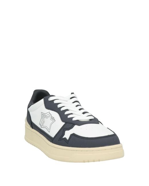 Atlantic Stars Sneakers Leather in Black for Men | Lyst