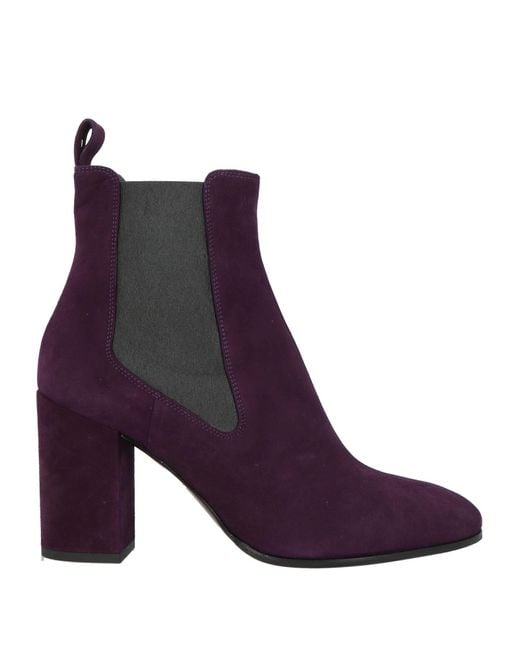 Fabi Ankle Boots in Purple | Lyst UK