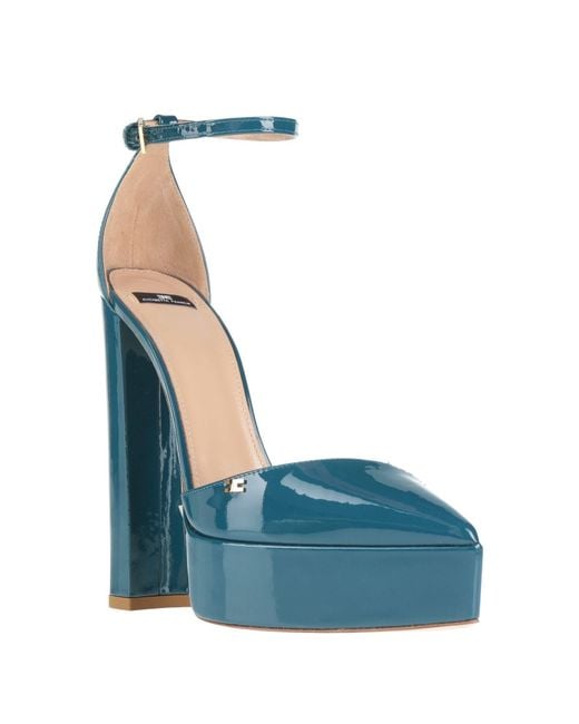 Elisabetta Franchi Pumps in Blue | Lyst UK