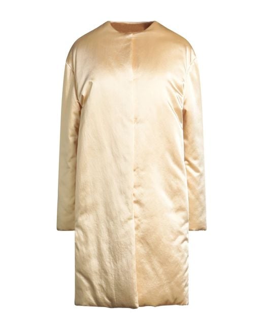 Fabiana Filippi Coat Cotton, Acetate in Natural | Lyst UK