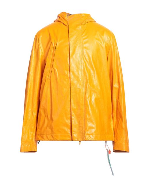 Off-White c/o Virgil Abloh Jacket in Yellow for Men | Lyst