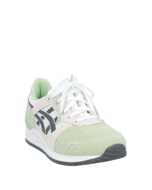 Asics Light Sneakers Leather in White | Lyst