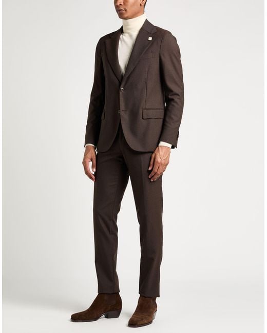 Lardini Suits in Brown for Men | Lyst UK