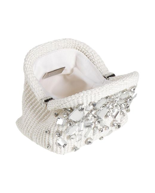 Gedebe Handbag Textile Fibers in White | Lyst
