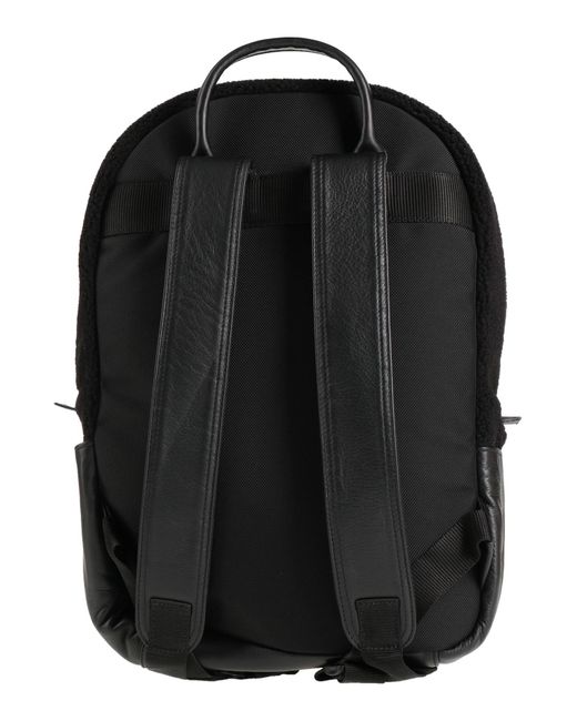 I29 A.TESTONI Backpack Textile Fibers, Soft Leather in Black for Men ...