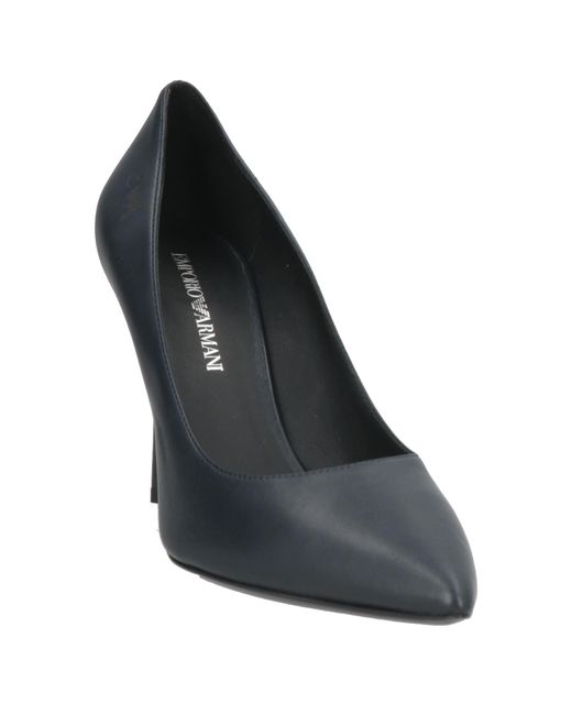Emporio Armani Pumps in Blue | Lyst UK