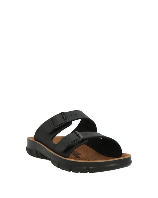 Birkenstock Bilbao Sandals Textile Fibers in Black | Lyst UK